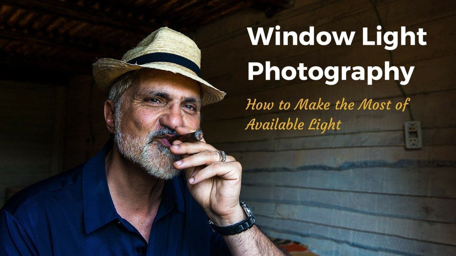 Window Light Photography: Great Portraits with FREE Light