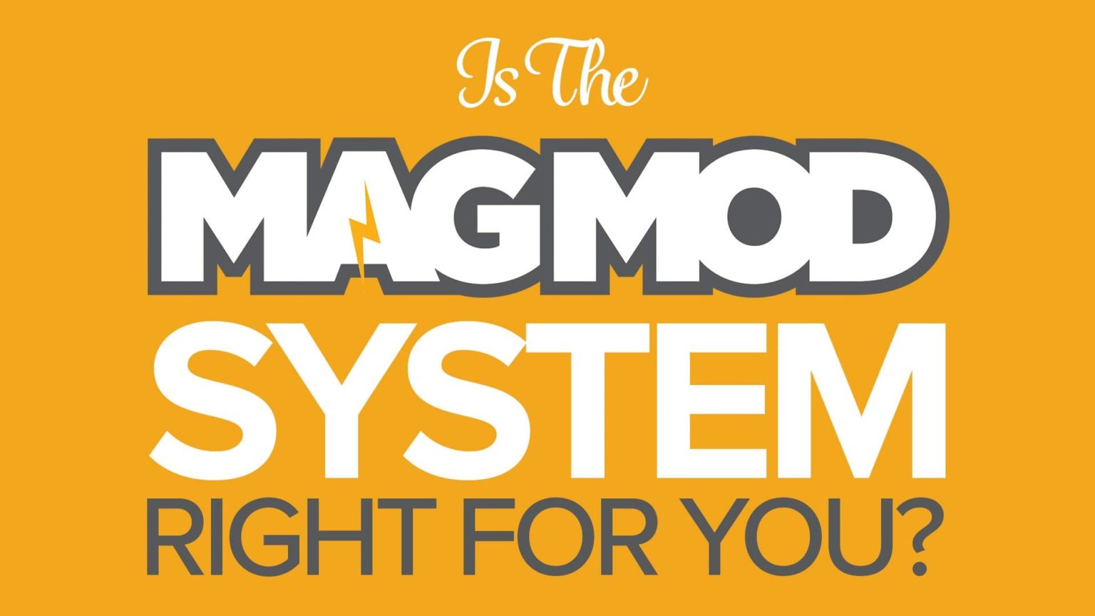 MagMod System: Great Light Modifiers for Small Flash (2025)