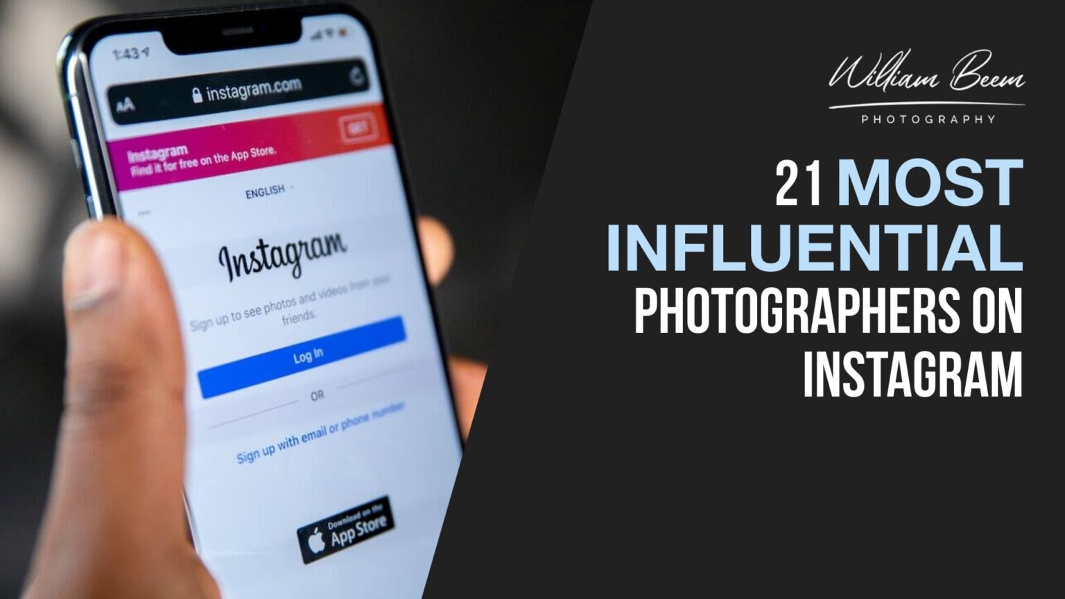 Discover the 21 Most Influential Photographers on Instagram